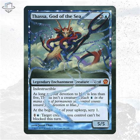 Thassa God Of The Sea Theros Titartwork Votre Wishlist Sur Listy