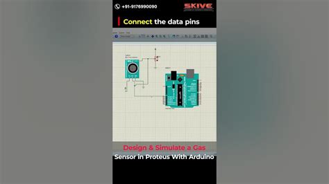 Design And Simulate An Gas Sensor In Proteus With Arduino Youtube