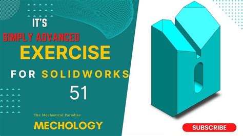 Solidworks Exercise 51 Solidworks Tutorial 51solidworks Tutorial For