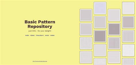 15 creative and free svg pattern generators