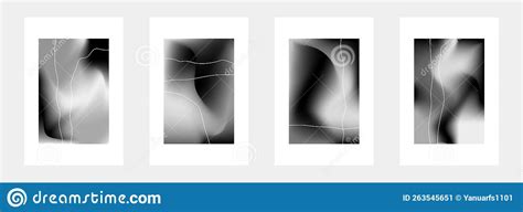 Abstract Greyscale Gradient Wall Decor Stock Illustration Illustration Of Object Design