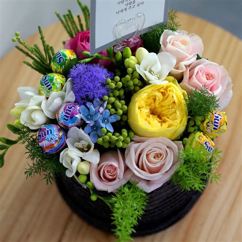 플라워박스리스원형 서울수도권 배송 White Day 달콤한 사랑 꽃배달 플라워119꽃배달서비스 플라워박스리스원형 서울수도권 배송 White Day 달콤한 사랑