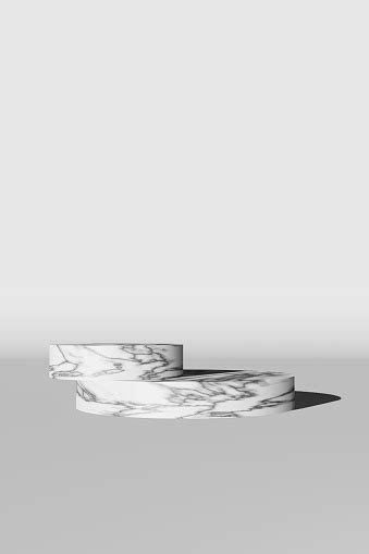 빈 대리석 돌 콘크리트 플랫폼 연단과 가혹한 그림자 3d 렌더링 프리미엄 럭셔리 화장품 프리젠 테이션 0명에 대한 스톡 사진 및 기타 이미지 Istock