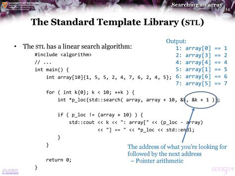 Searching An Array Ppt Download