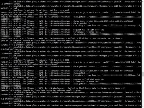 [bug] datax获取sqlserver的nvarchar数据类型，导入到doris会出现报错，request failed with
