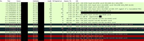 wireshark can tcp seq number increment after sending a fin network