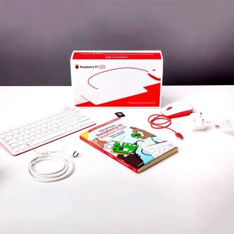 Official Raspberry Pi Personal Keyboard Computer Kit US Layout AI ROBOO