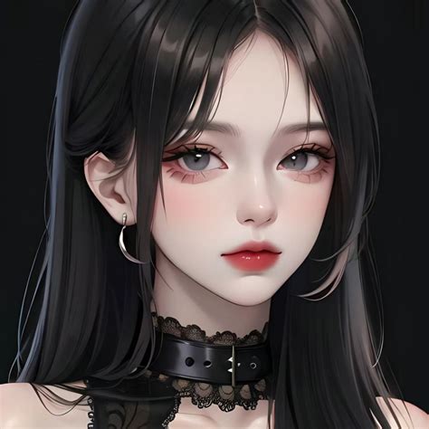 Ai手绘女头 高清图片，堆糖，美图壁纸兴趣社区