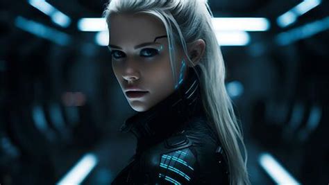 Fantastic Blonde Girl And Lights · Free Photo From Danastr Pictures