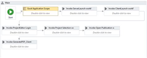 Excel Application Scope Need To Invoke In Workflow Help Uipath