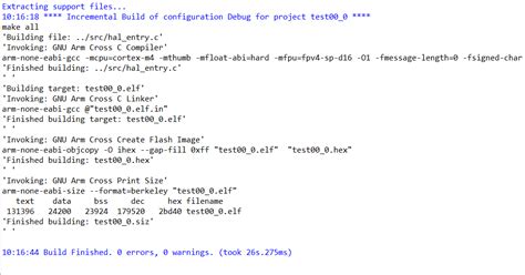 Problem About Generate Hex File With RA MCU Forum RA MCU Renesas Engineering Community