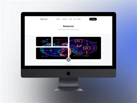 Zane Ai Coding Assistant Website Design 7 Images Behance