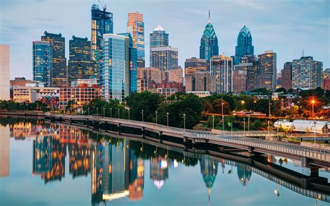 Philadelphia Skyline Wallpapers 45 Images Wallpapercat
