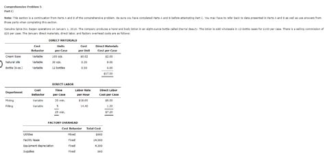 solved question comprehensive problem 5 part c just need