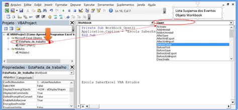 Aprenda Como Usar O Vba No Aplicativo Excel Excel Vba Eventos