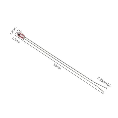 20pcs Ntc Thermistors Resistor For 3d Printer Extruder Heated Bed 100k Ohm Heater Cartridge Temp