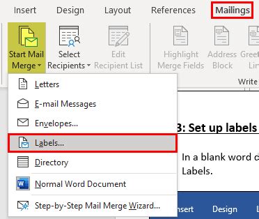 How To Use Microsoft Excel For Address Labels Leelasopa
