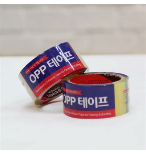F0001441751opp테이프 48mmx40m 50개입 1박스 투명 미색 2종 택1 박 티몬