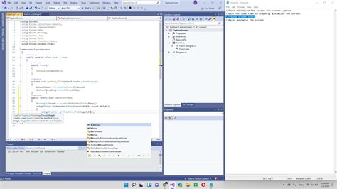 How To Take The Screenshot In The Winform C Desktop YouTube