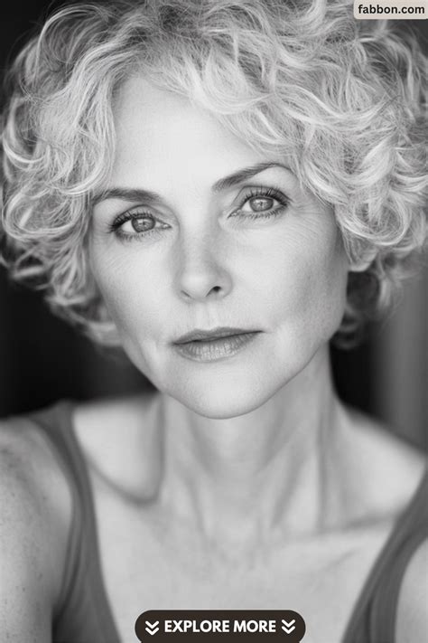 18 Short Curly Hairstyles For Women Over 60 Fabbon