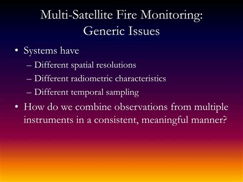 Ppt Active Fire Detection Using Geostationary Satellites Powerpoint Presentation Id465480