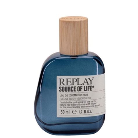 Replay Mens Source Of Life Edt Spray 17 Oz Fragrances 8011889500699