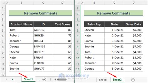 How To Remove Comments In Excel 7 Methods ExcelDemy