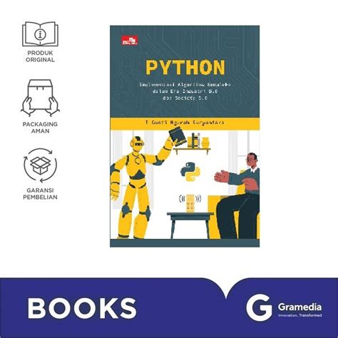 Jual Python Implementasi Algoritma Kompleks Dalam Era Industri 50 Dan