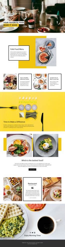 Food Restaurant Html Code Examples