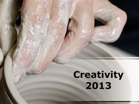 Creativity Powerpoint Ppt Arts And Crafts Hobbies And Interests