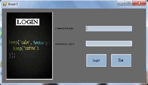 C Windows Login Application Stack Overflow