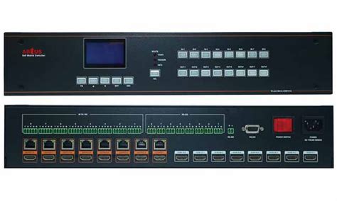 HDBT Matrix With Mirrored HDMI Output Up To M ABtUS AV Customized Solutions