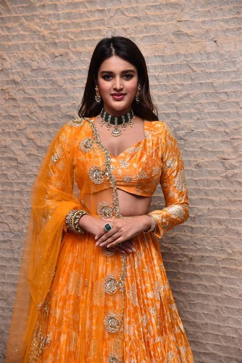 Nidhi Agerwal Looks Awesome In Yellow Dress Telugu Rajyam