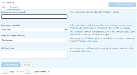 Importing Power Lpars Skytap Help And Documentation