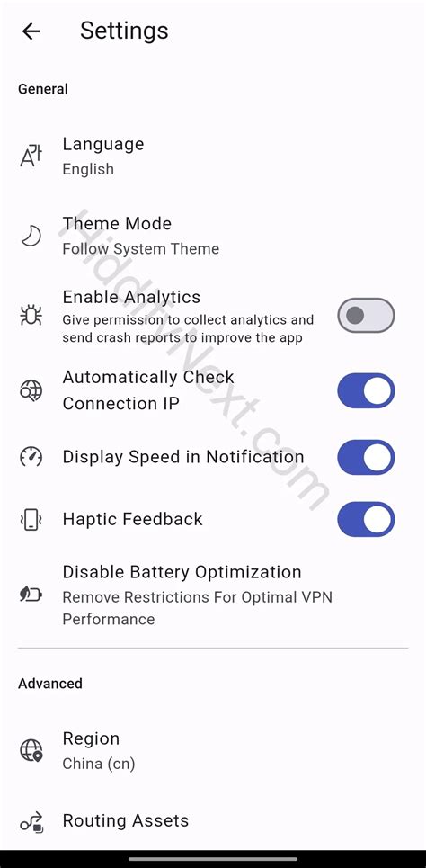 hiddify next mobile android ios configuration and user guide