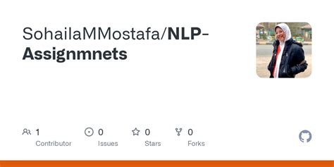 Github Sohailammostafanlp Assignmnets