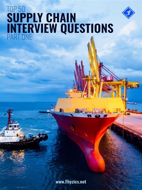 Top 50 Supply Chain Interview Questions Part 1 Pdf Supply Chain Management Supply Chain