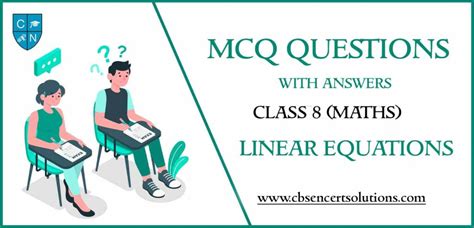 Linear Equations In One Variable Class MCQ Questions Free PDF