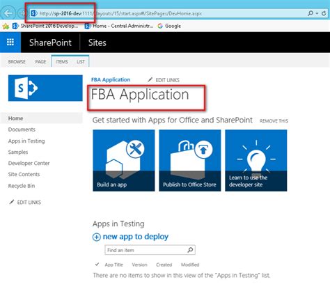 Configure Forms Based Authentication Sharepoint 2016 At Martin Green Blog
