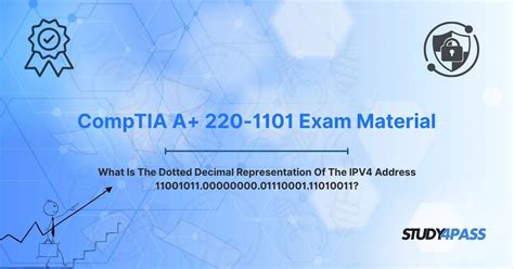 What Is The Dotted Decimal Representation Of The Ipv4 Address 11001011