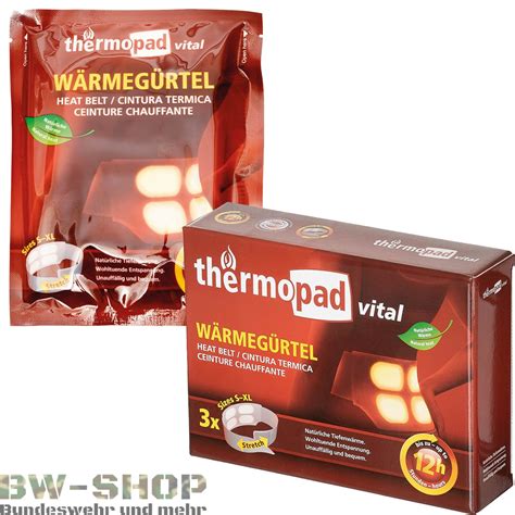 1-30er Pack Thermopad Wärmepads | BW-Shop