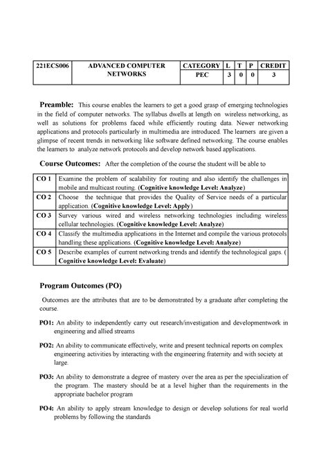 10 221ecs006 advanced computer networks 221ecs006 advanced computer
