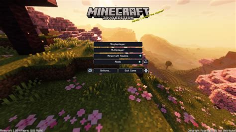Panorama With Shaders Minecraft Resource Pack