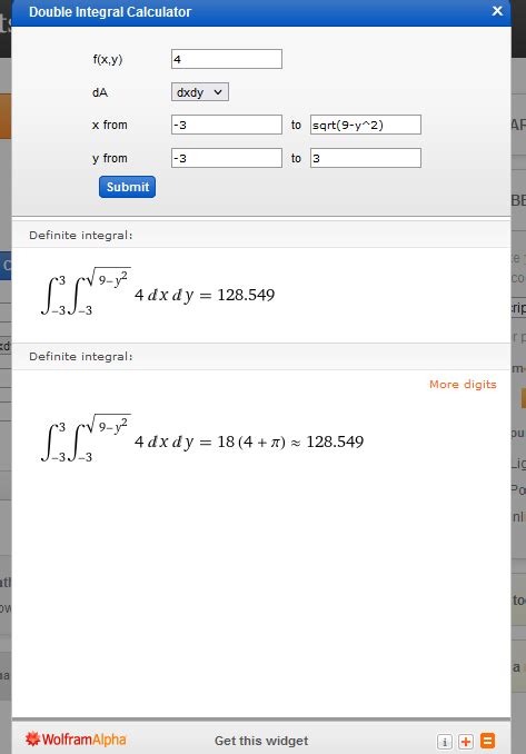 integration why is this double integral wrong mathematics stack