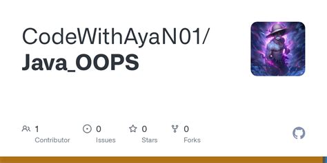 Github Codewithayan01javaoops