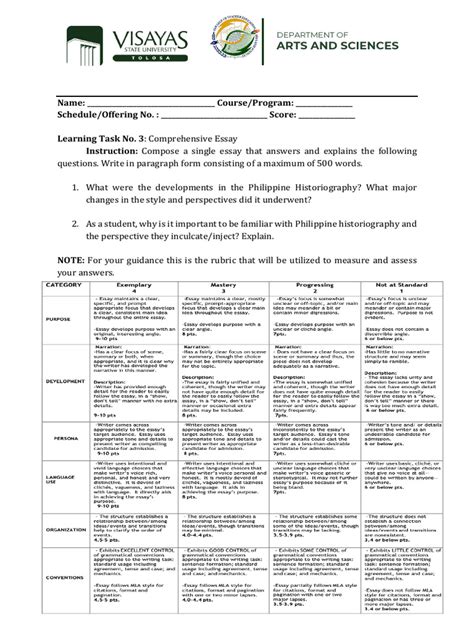 learning task 1 3 and quiz no 3 pdf science historiography