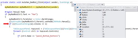 C How Do I Access The Mouseeventargs Class Inside The Eventargs Class Stack Overflow