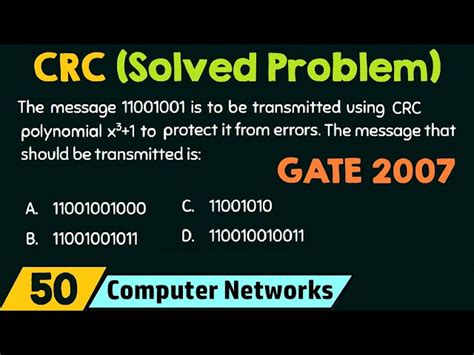 Understanding Cyclic Redundancy Check A Step By Step Problem Solving