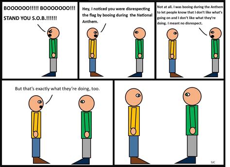 Booing During The National Anthem Scrolller