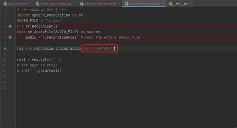 说说python自带的speech和speech recognition的使用以及效果 sr audiofile 报错 csdn博客